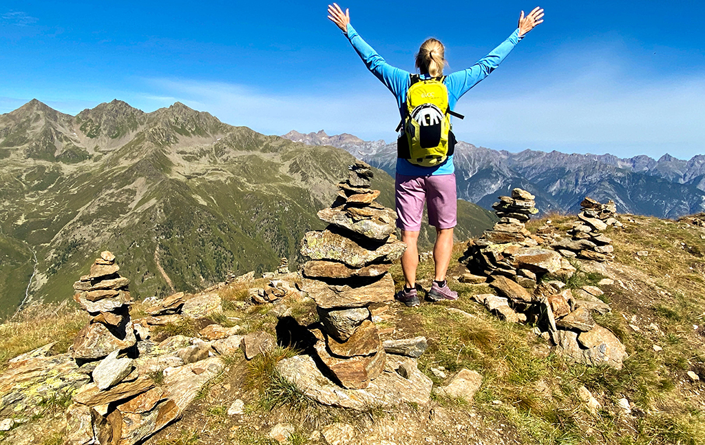 25 herkenbare zinnen op de bergtop