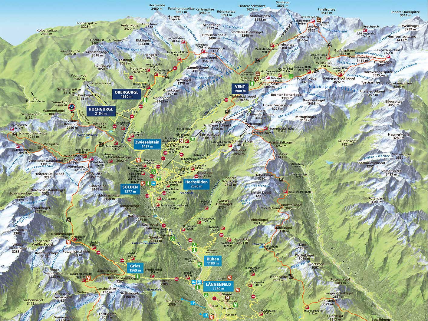 Vakantie in Ötztal (Oostenrijk)