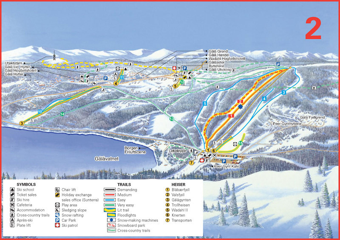 Gålå | Skigebieden Noorwegen