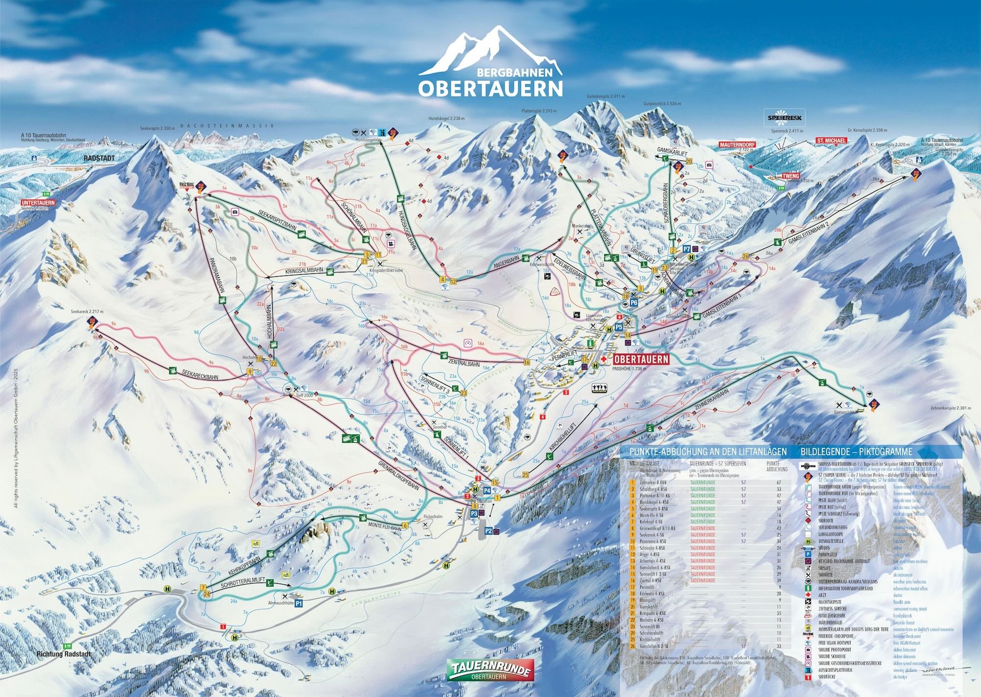 Obertauern - Skigebiet in Obertauern