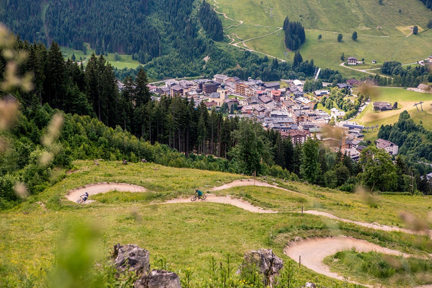 Die besten Bike Trails für Anfänger in Saalbach Hinter...