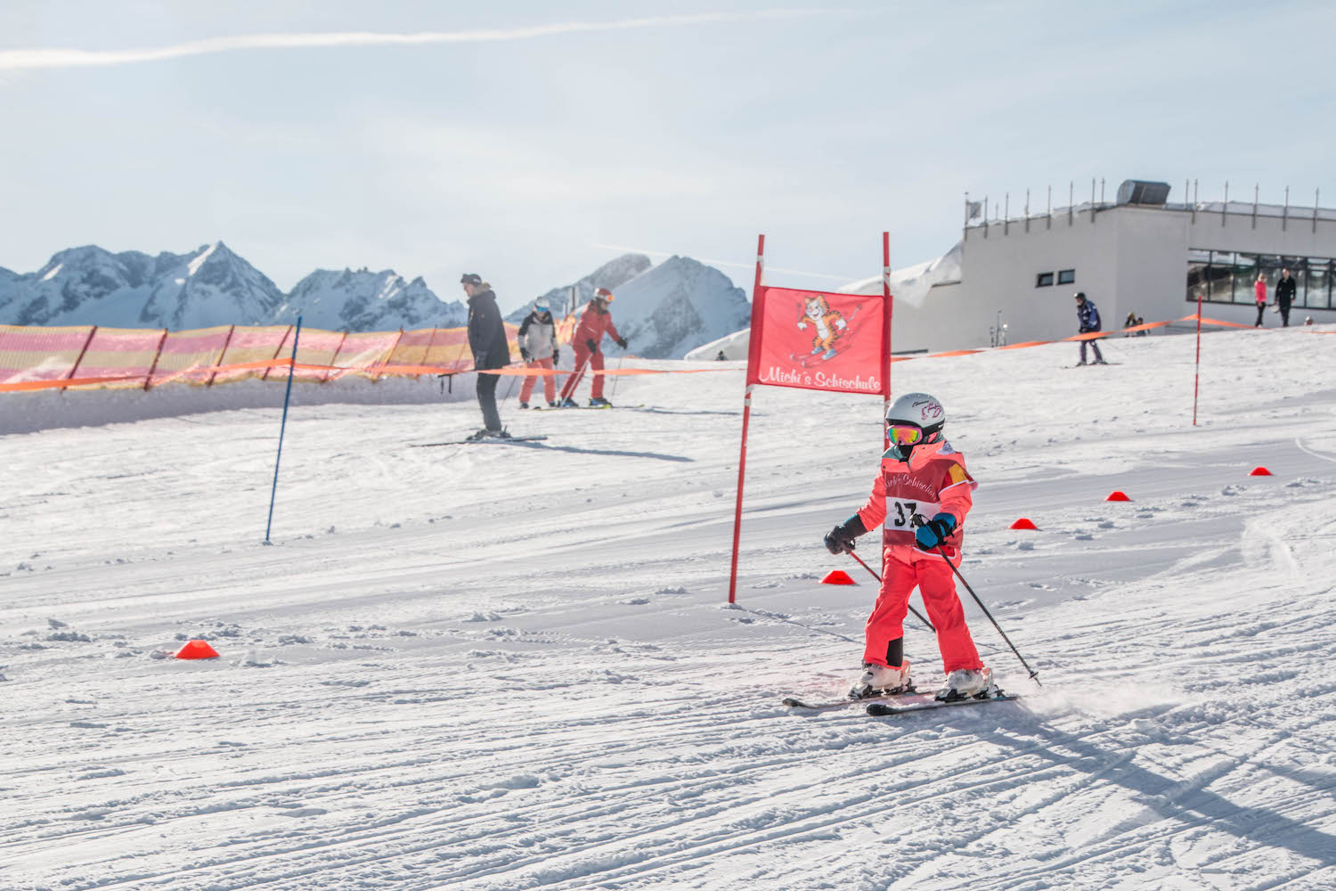 What is the best age for the first ski lesson?