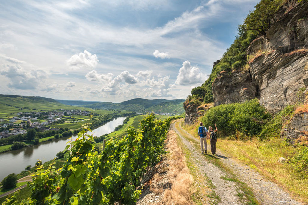 6 wandelroutes langs de Moezel, op elk niveau