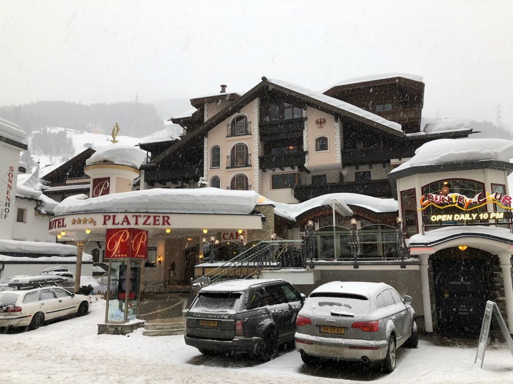 View piste map of Zillertal Arena (Austria)