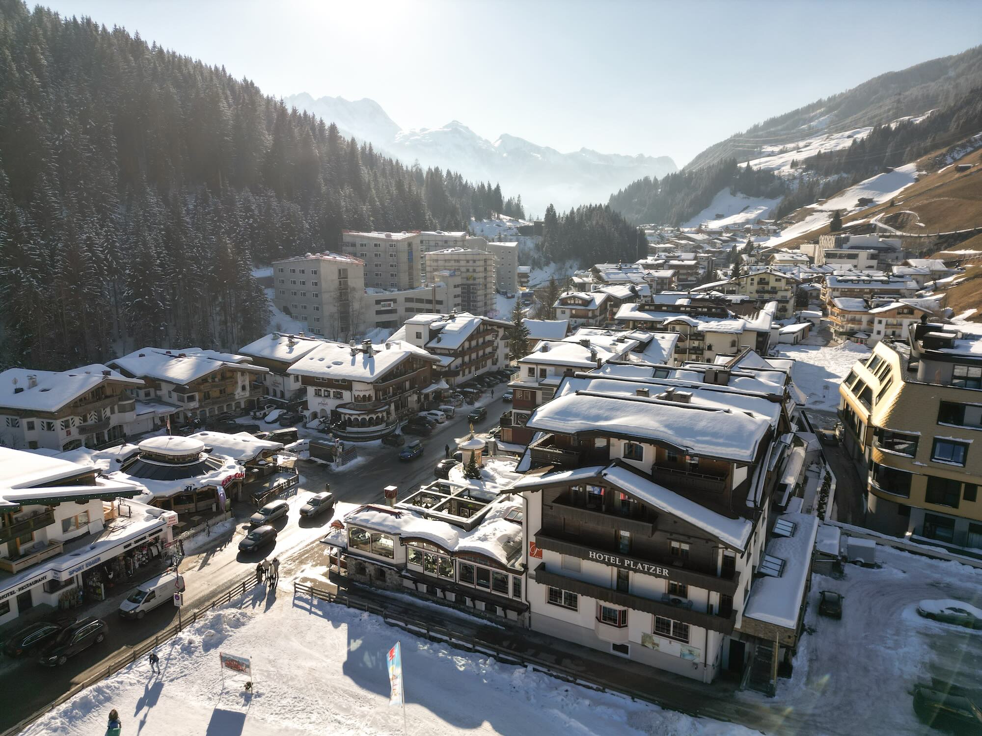 View piste map of Zillertal Arena (Austria)