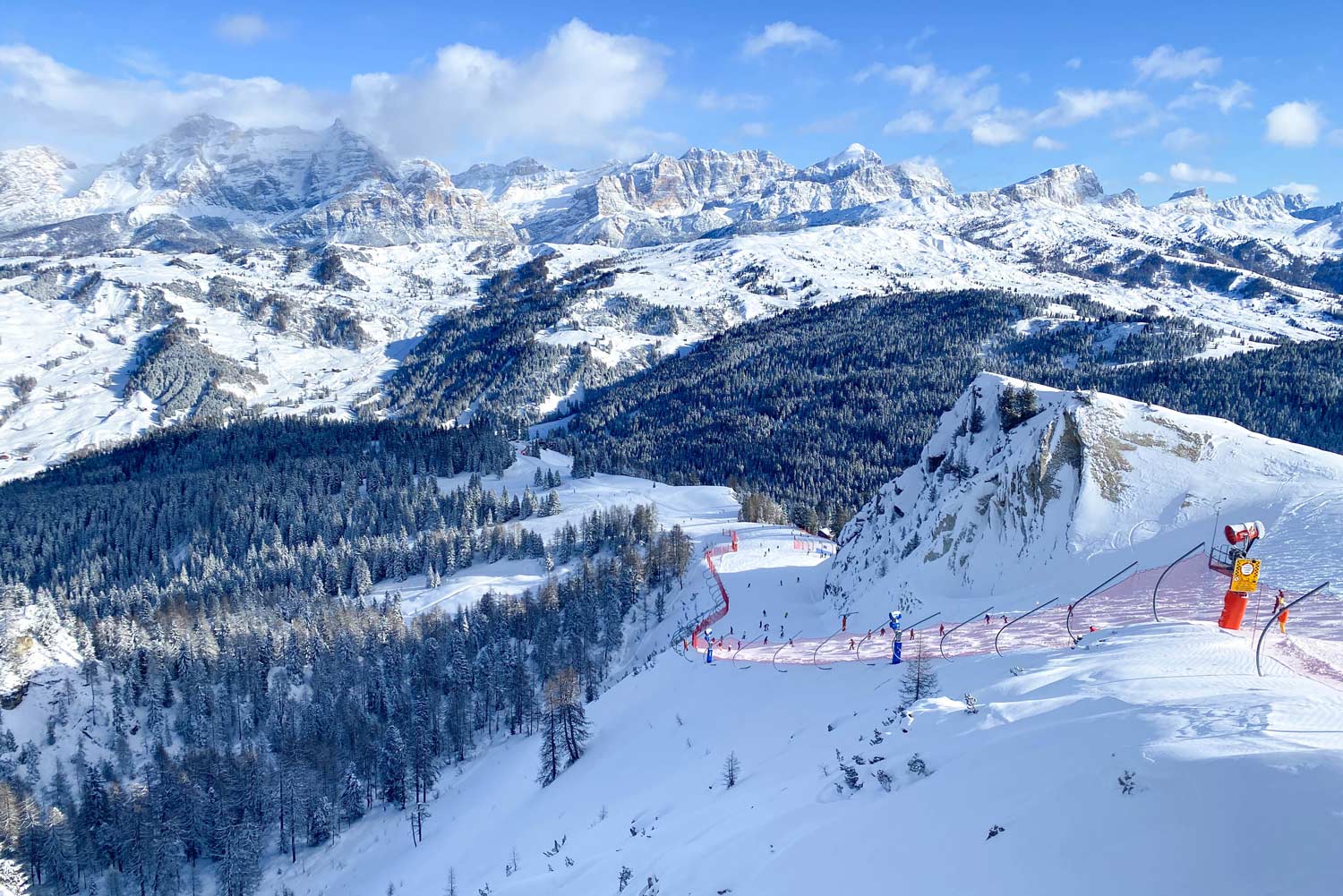Everything you need to know about the Dolomiti Superski