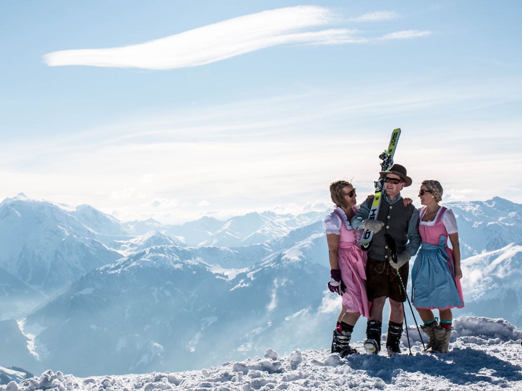 Skipas extra goedkoop tijdens de Lederhosen Wedel Woch...
