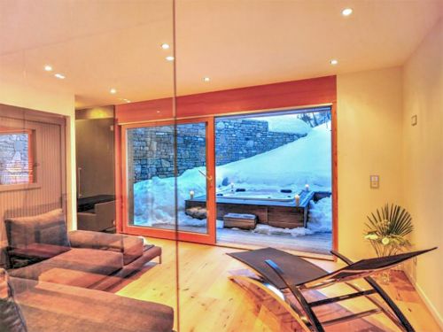 Chalet Matterhorn met sauna en buiten-jacuzzi