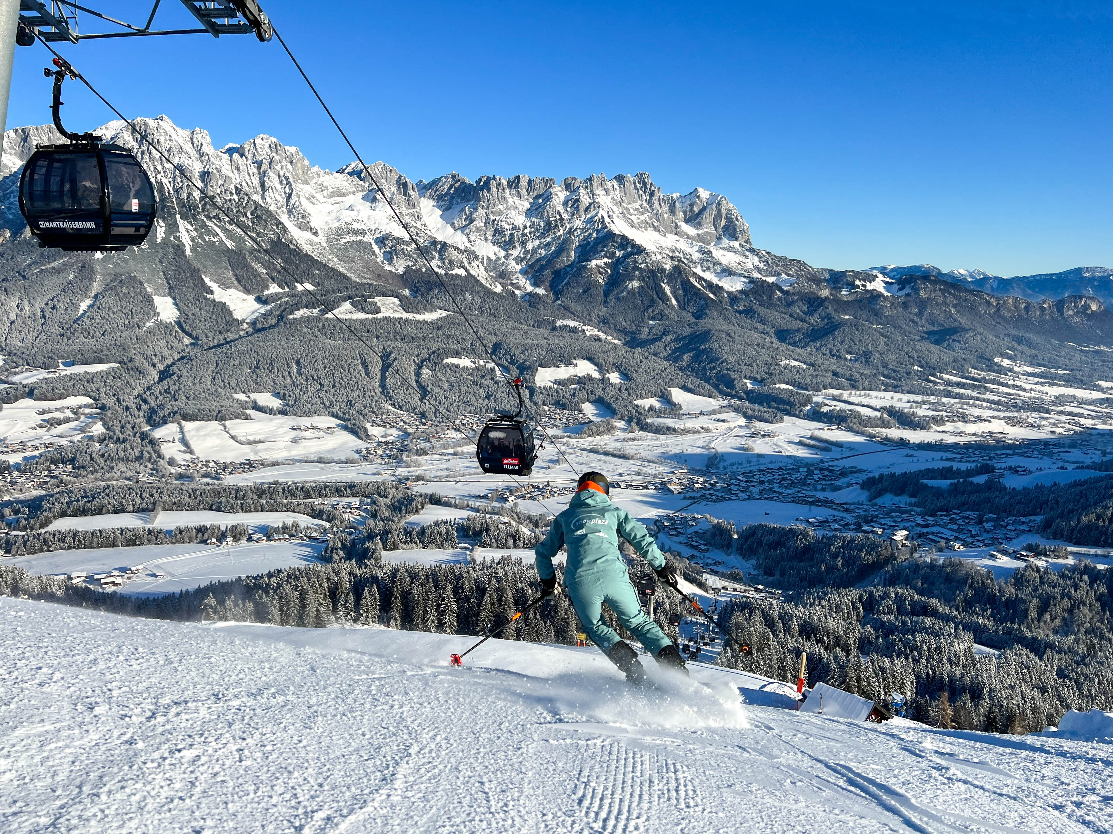 Voir le plan des pistes SkiWelt Wilder Kaiser - Brixen...
