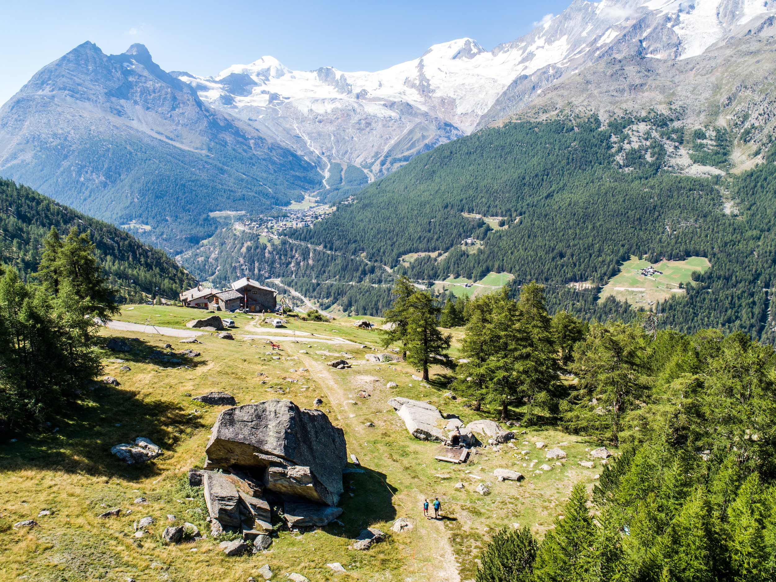 Zomervakantie in Saas-Fee/Saastal