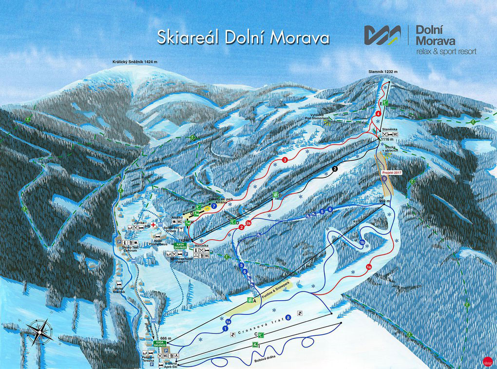 Skigebied Dolní Morava (Tsjechië)