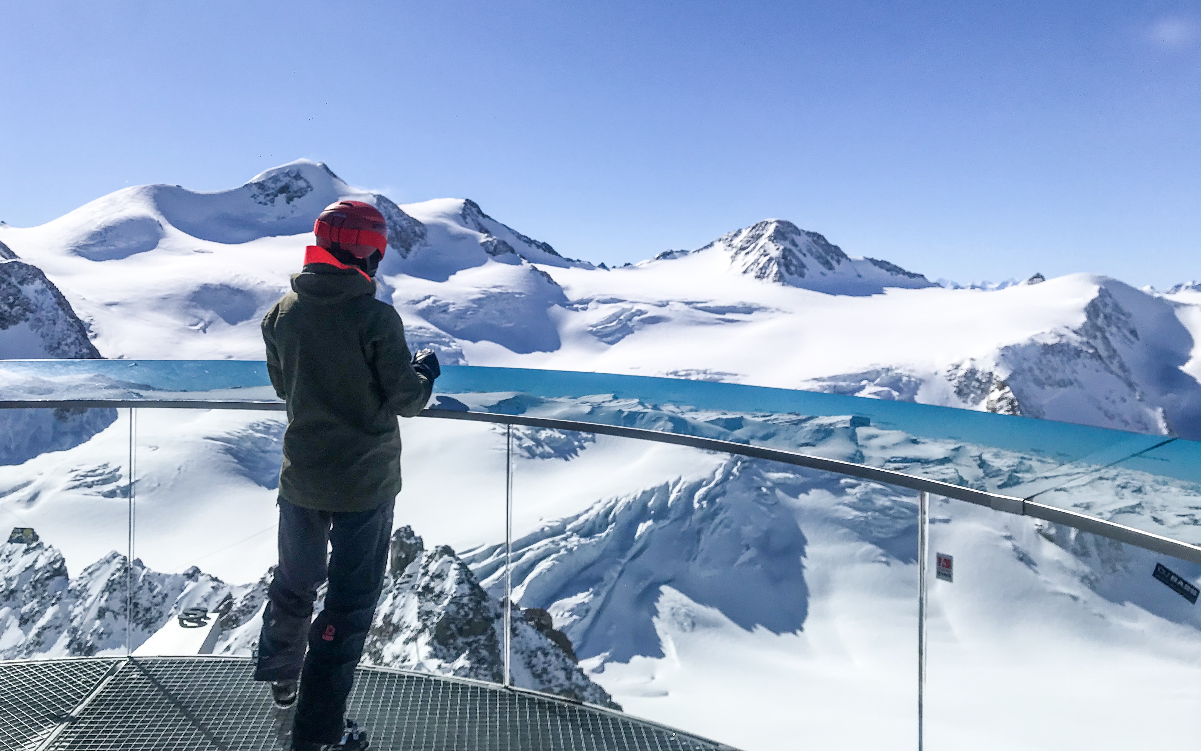 View piste map of Pitztal (Austria)