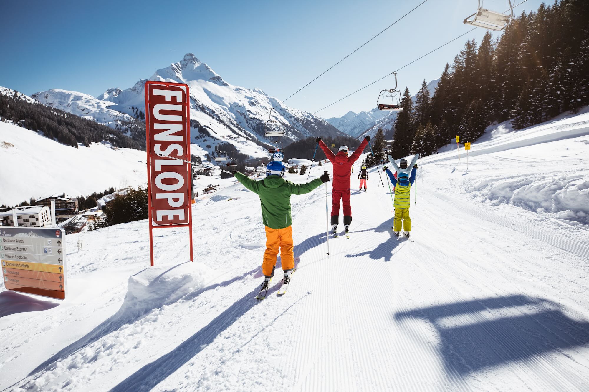 Skigebied Warth - Schröcken (Oostenrijk)
