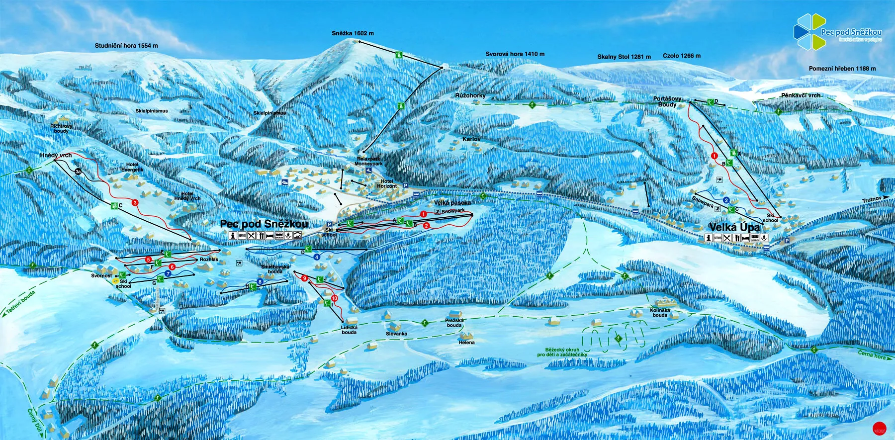 Die 5 größten Skigebiete in Tschechien: Tipps und Infos