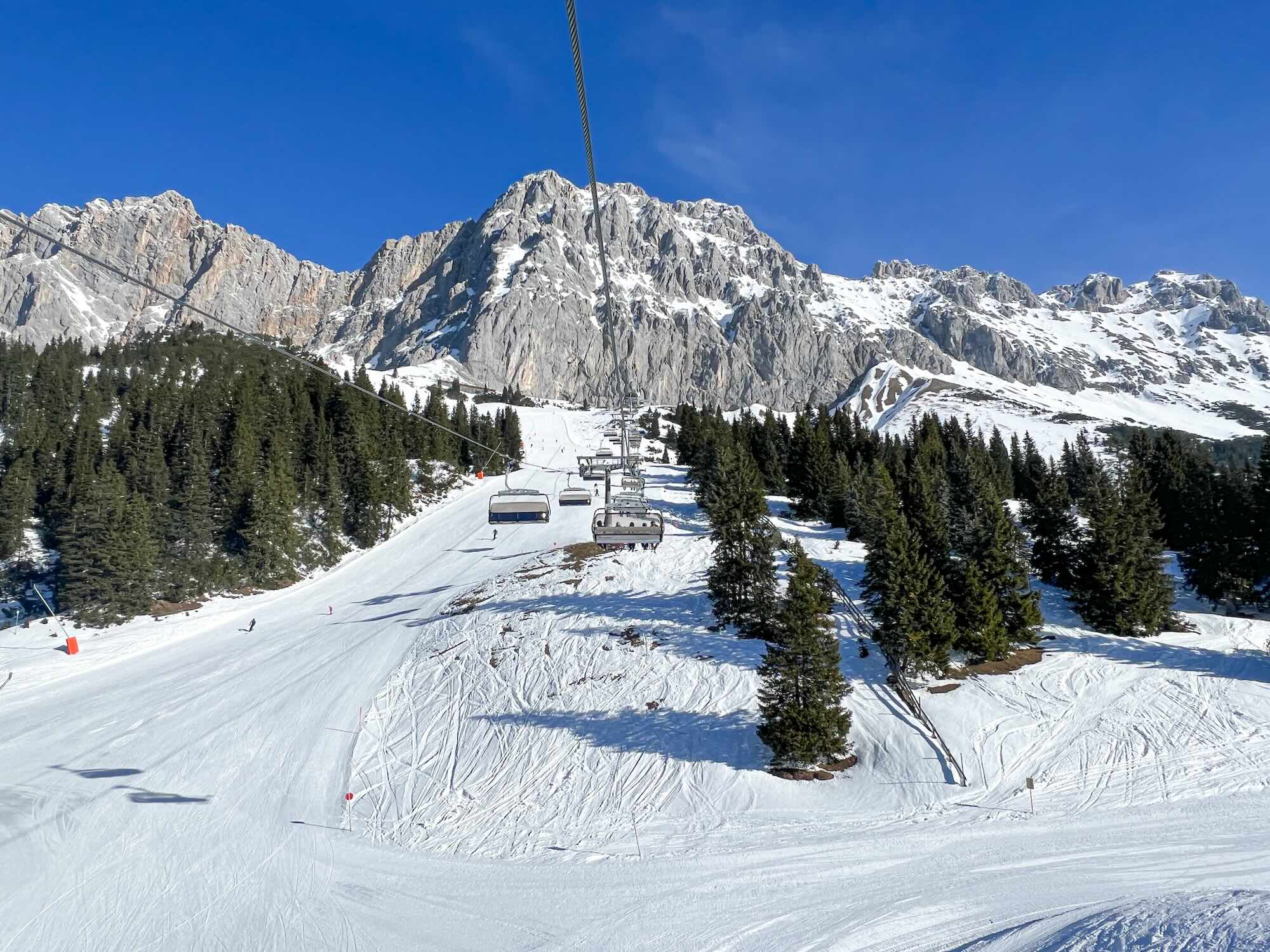 Skigebied Ehrwalder Alm (Oostenrijk)
