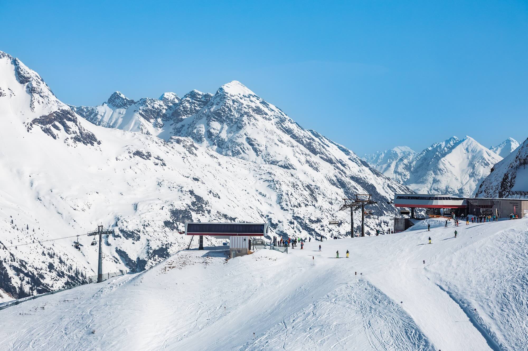 Warth-Schröcken - Skigebiet in Warth-Schröcken