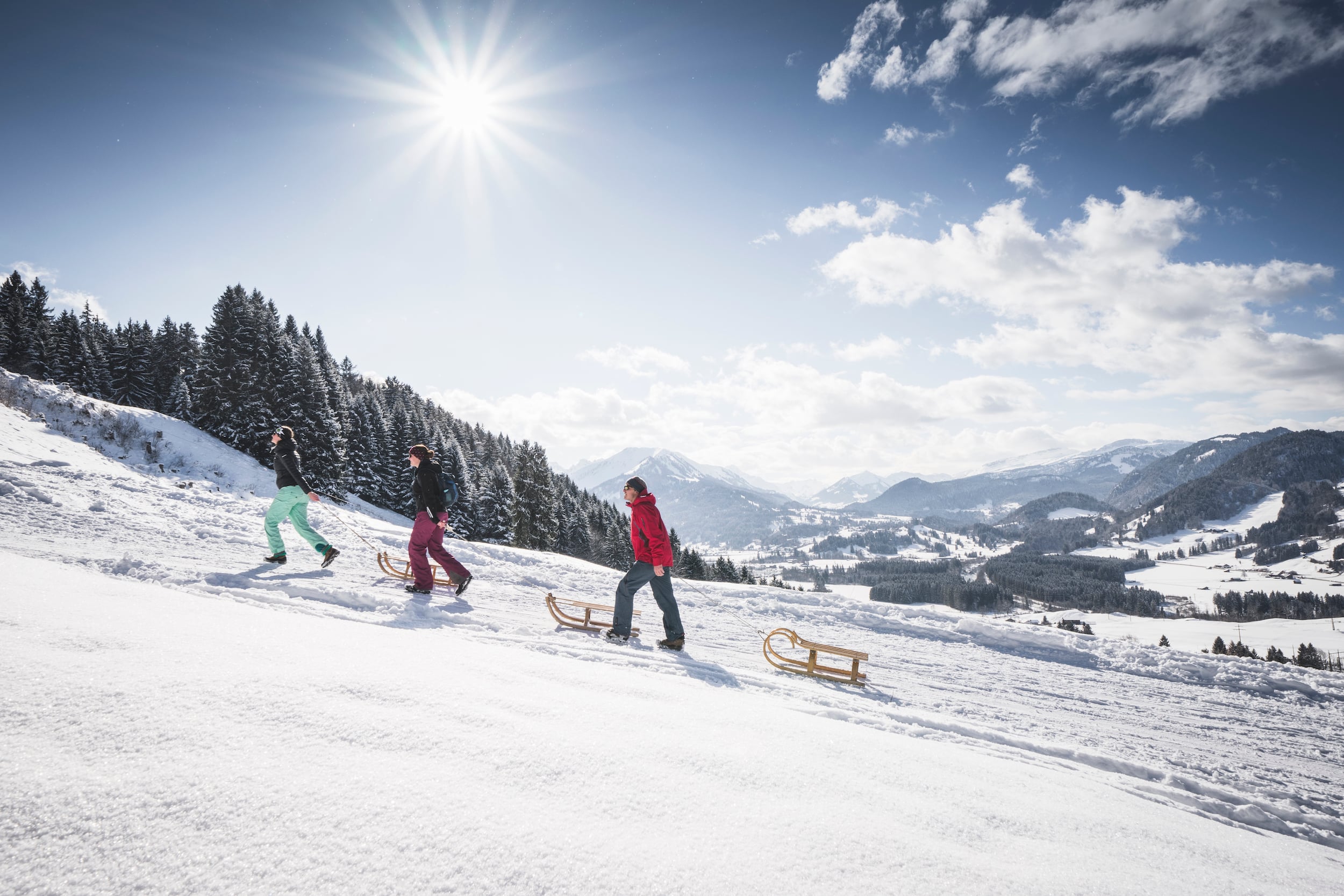 Oberstdorf: 100% genieten en grensoverschrijdend skiën