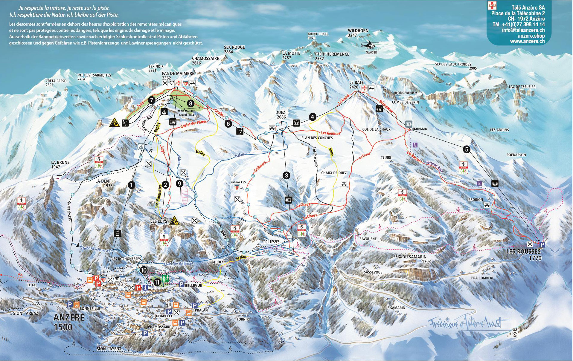 Anzère | Ski Areas Switzerland